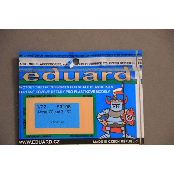 1/72 UボートIXC型用追加のパーツ(part3)