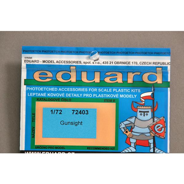 1/72 照準（Gunsight）用エッチングパーツ