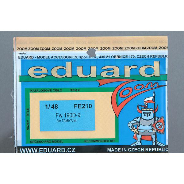 1/48 Fw 190D-9内装用エッチングパーツ