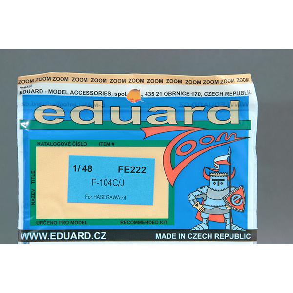 1/48 F-104C/J用カラーエッチングパーツ