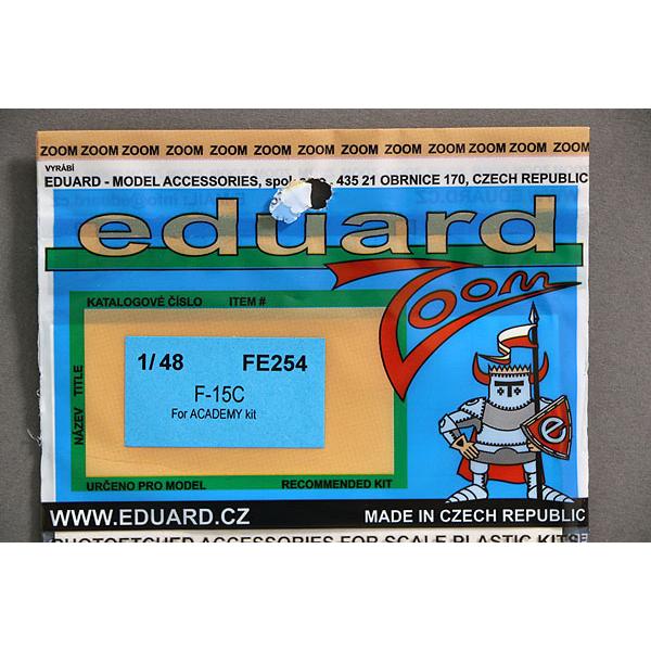 1/48 F-15C Eagle用内装エッチングパーツ