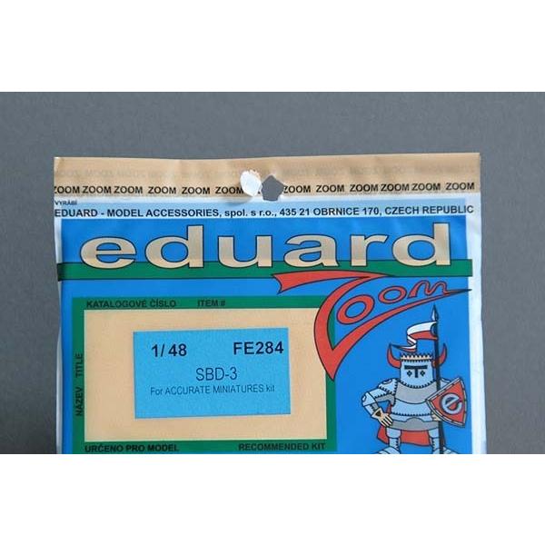 1/48 SBD-3内装用エッチングパーツ