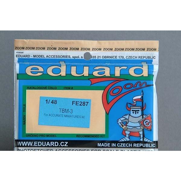 1/48 TBM-3内装用エッチングパーツ