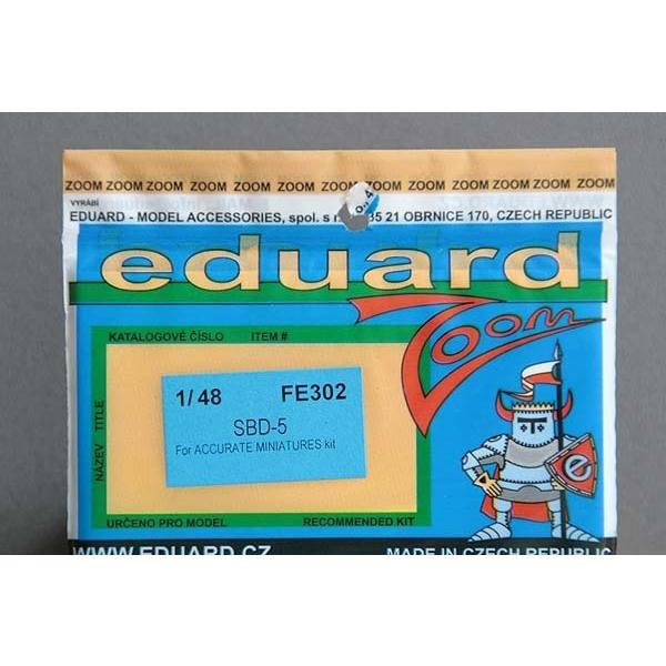 1/48 SBD-5内装用エッチングパーツ