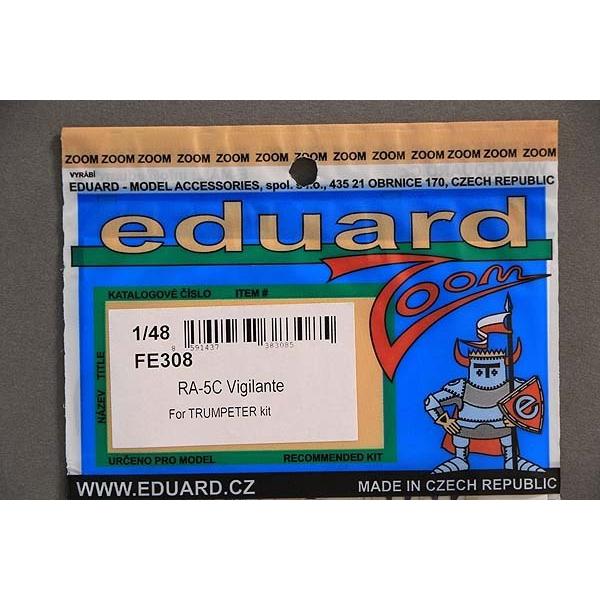 1/48 RA-5C Vigilante用内装エッチングパーツ