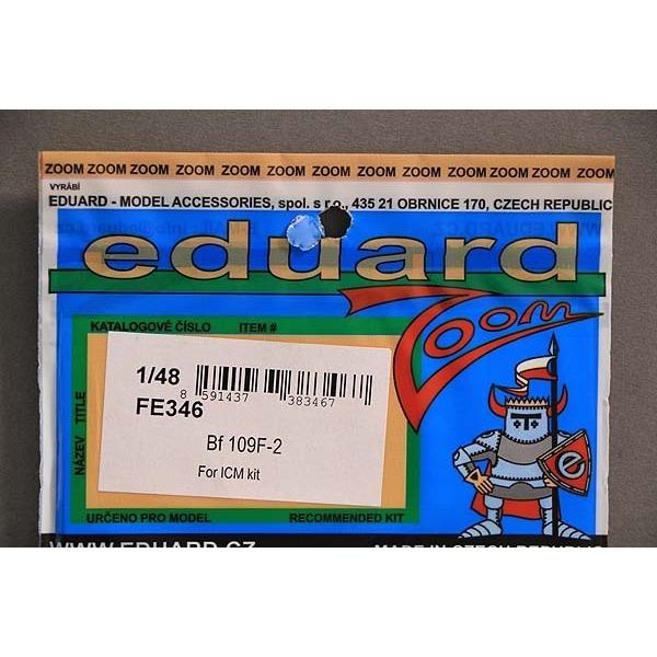 1/48 Bf 109F-2用内装エッチングパーツ