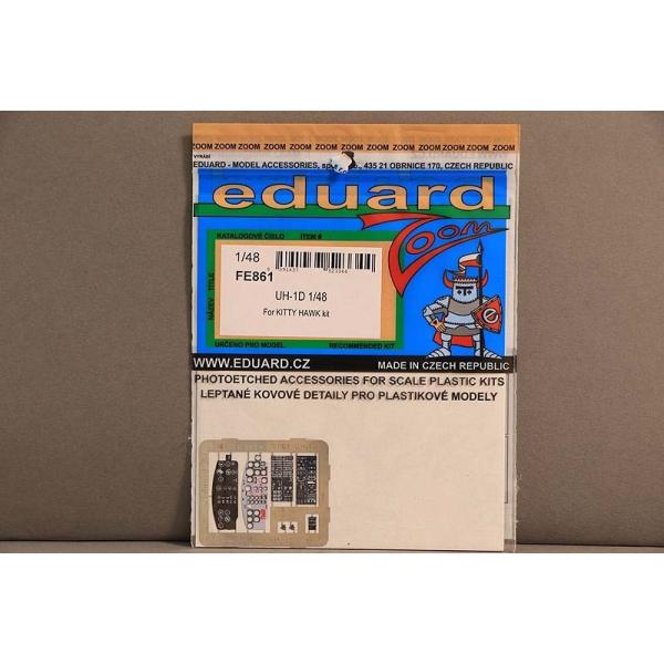 1/48 Bell UH-1D用内装のエッチングパーツ