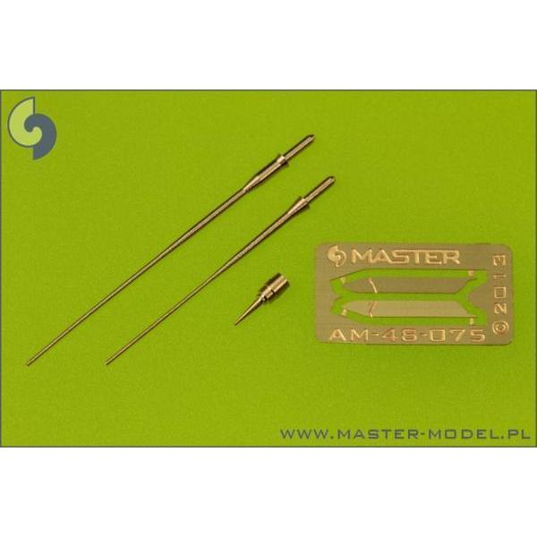 1/48 SAAB JAS-39用ピトー管&amp;AOA