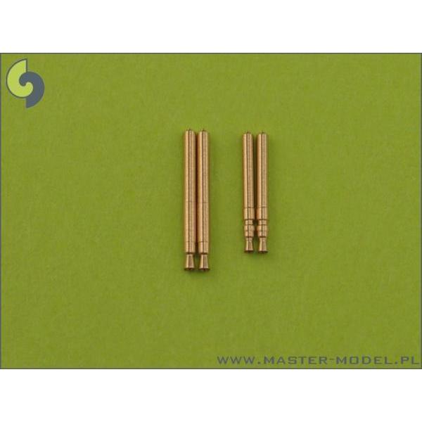 1/72 Bf 109E3-E9、T用MG-17,MG-FF銃身