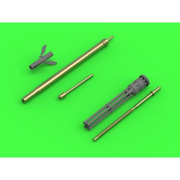 1/72 Mi-24D/Mi-24E Hind用JakB-12.7mm機銃身、DUAS probe