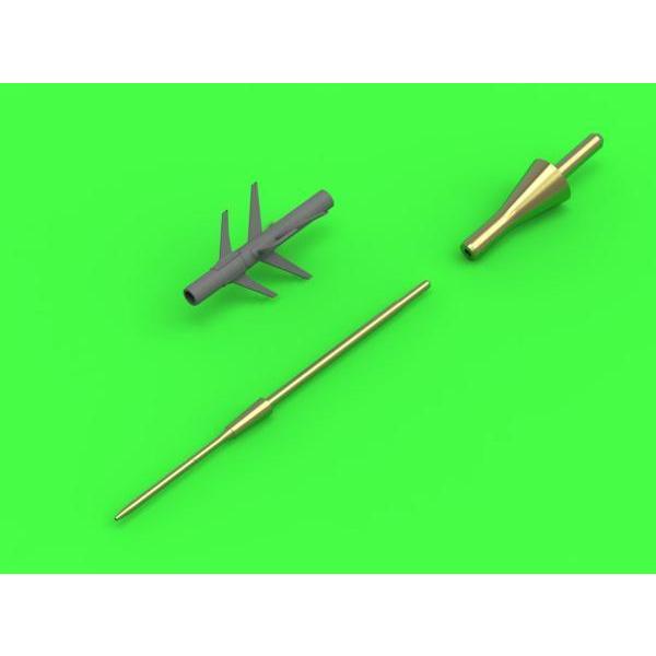 1/72 MiG-25 Foxbat(PD/PDSは除く)用ピトー管