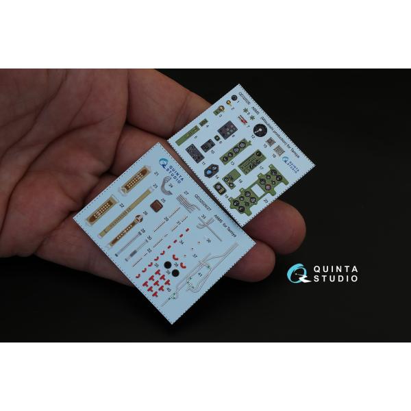 メーカー：QUINTA STUDIO（クインタスタジオ）縮尺：1/32商品コード：QD32026商品名：A6M5 三菱 零戦五二型 内装3Dデカール (タミヤ用)