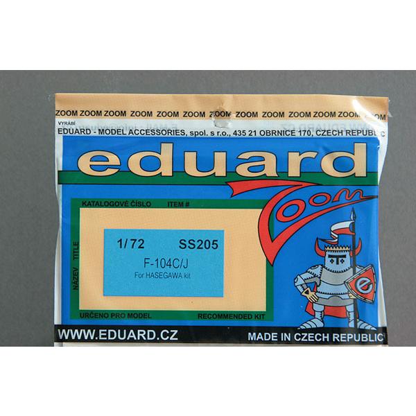 1/72 F-104C/F-104J内装用パーツ