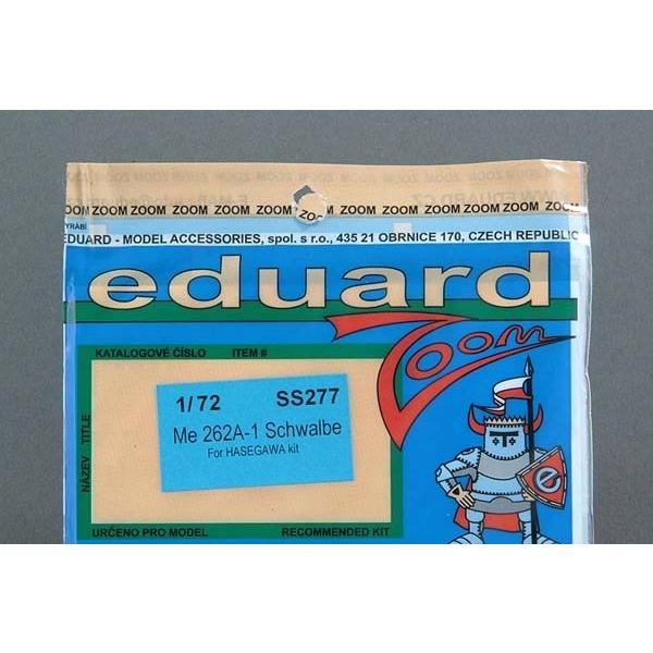 1/72 Me 262A-1内装用エッチングパーツ