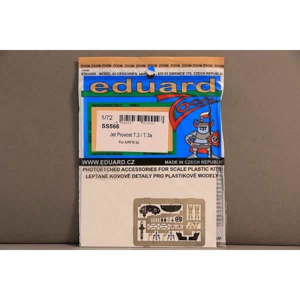 1/72 BAC Jet Provost T.3/T.3a用内装エッチングパーツ