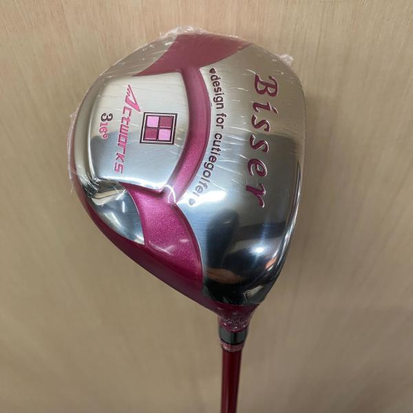 新品 未使用品【スペック】Bisser　フェアウェイウッド長さ：41.75インチロフト：16度ヘッド重量：316gグリップ：±48gシャフト：Bisser(レディース用シャフト)バランス：B8※上記スペックには公差が生じます。付属品 ワーク...