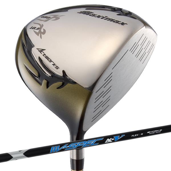 SLEルール適合 マキシマックスドライバーシニアゴルファーが抱える悩み、反発力からスピン性能、シャフト性能まで考えられた、ドラコンシニア日本記録404.5ヤードを叩き出したマキシマックスドライバー。