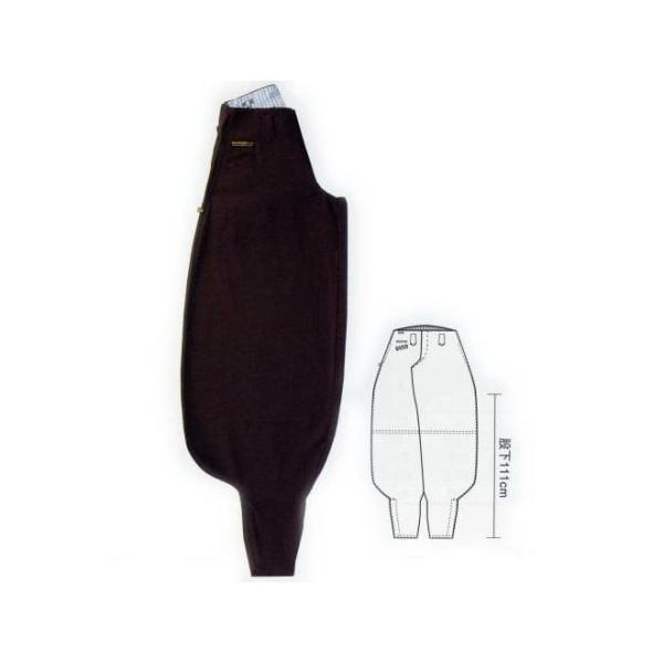 綿１００％のすぐれた耐久性と吸汗性が魅力。熱や摩擦にも強く、他の素材にはないソフトな肌触りが特徴。全サイズ・股下１１１ｃｍ