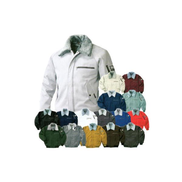 防寒性にすぐれ、カラーバリエーションも豊富厳しい寒さに立ち向かうなら、定評のある2530がおすすめです*乾燥する冬にうれしい静電防止素材の表地*取り外し可能な衿ボア*裏面は保温性抜群のボア使い*携帯電話対応の内ポケット*左袖ペン差し付きポケ...