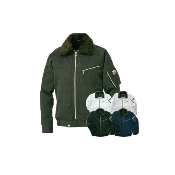 衿ボアを装着したスタンドカラー首周りのフィット感を高め、防寒性もアップ*乾燥する冬にうれしい静電防止素材の表地*取り外し可能な衿ボア*ボアを外すと立ち衿仕様で、ファスナーが一番上まで閉まります*携帯電話対応の内ポケット*左袖ペン差し付きファ...