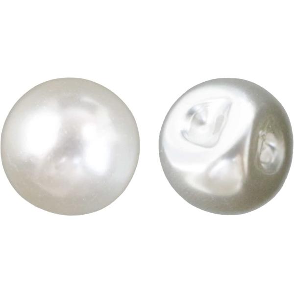 ●【サイズ】パールの直径約12.5mm【数 量】20個●【材 質】樹脂製●【カラー】ホワイト（ツヤあり）●【用途】手芸、デコレーション用に！ニット、ワンピース、カーディガン、ブラウス、靴下・手袋などの小物におすすめです。●【特 徴】背面に糸...