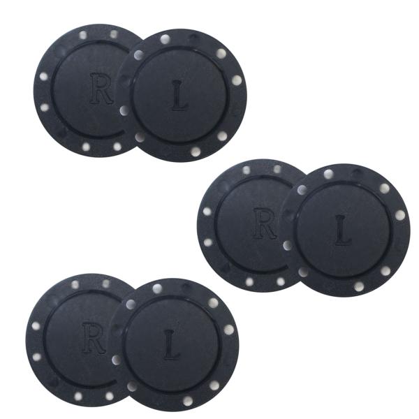 ●【サイズ】直径約26mm 【1組の厚み】約9.5mm 【1組の重さ】約9.9g●【数量】3組入り（R・Lパーツで1組） 【材質】樹脂・磁石●【カラー】ブラック●【特徴】強力な磁気でくっつくので、簡単に留められるマグネットボタンです。打ち具...