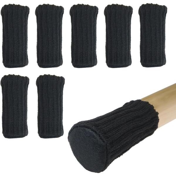 【対応サイズ】直径約4cmまで【材質】ポリエステル、フェルト【カラー】ブラック【内容量】8個入り【特徴】椅子やテーブルの脚にかぶせるだけで簡単に取り付けられる椅子脚ソックスです。椅子を動かす際の傷や摩擦音をやわらげ、快適な使い心地をサポート...