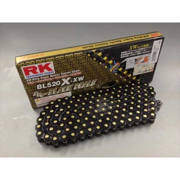 ■メーカー名：RK CHAIN(RKチェーン)■メーカー品番：BL520X-XW■JAN：4935531341529■適応車両：■カテゴリ：車、バイク、自転車 ＞ バイク ＞ クラッチ、駆動系 ＞ スクーター駆動系パーツ ＞ Vベルト、ドラ...