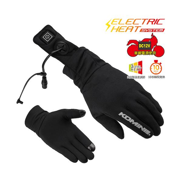 ● Size：M・L・XL・2XL● Color：Black● Material：polyester・spandex■ お手持ちのグローブの下に装着するインナータイプの電熱ブローブ。車載バッテリーにより給電するDC12V仕様。電源取り出し用...