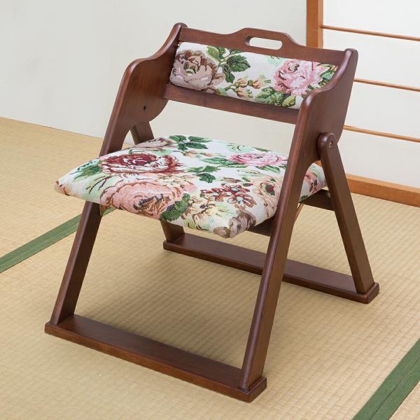 腰やひざが痛い方に！正座やあぐらが苦手な方に！仏壇前でラクに座れます。脚底は畳にキズをつけにくい構造。折り畳めばコンパクトに！●サイズ/約 幅50×奥行51×高さ60cm、座面高：約36cm、収納時：約幅50×奥行19×高さ73cm●重さ/...