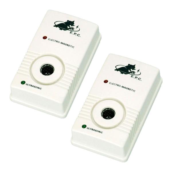 コンセントに差すだけ！ネズミ撃退器 2個組「夜中に天井を走る音が気になる」「不衛生で怖いけれど薬剤は使いたくない」そんなお悩みを、超音波と電磁波のダブルパワーで解決します。設置は空いているコンセントに差し込むだけ。ネズミが嫌がる環境を人工的...