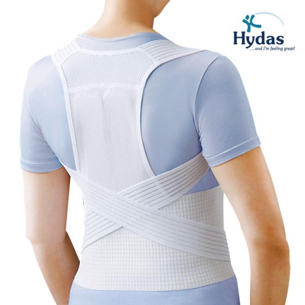 首・肩・腰の悩みに！シャキッと美姿勢で若々しい印象に！背中を補整するドイツ製サポーター。太ベルトで腰を支えながら2枚の補整プレートで背筋をサポート。温度調整素材アウトラスト採用で着け心地も一年中快適です。医療先進国ドイツのハイダス社製。ベテ...