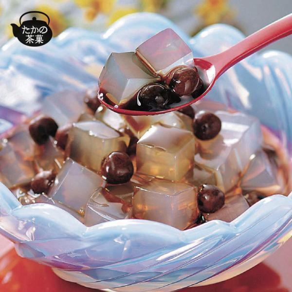 国産天草100％のこだわり寒天セット。国産赤えんどう豆と上品な甘さの黒蜜が人気の「豆かんてん」と国産大豆を使ったきな粉と黒蜜の相性が良い「きな粉かんてん」のセット。しなやかでコシのあるプリプリ食感！●内容量/豆かんてん：155g×6食、きな...