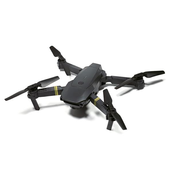 免許・登録が不要な規制対象外タイプのスマホ連動空撮ドローン。付属のリモコンで簡単操作。●サイズ/約幅27×奥行19×高さ5.5cm、折りたたみ時：幅7.5×奥行12×高さ5.5cm●重さ/約90g（本体）●素材/ABS樹脂、プラスチック●仕...