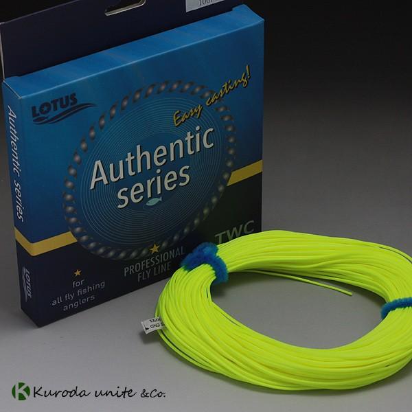 フライラインの定番LOTUS(ロータス)のAutenticシリーズ DT（ダブルテーパーフローティング）イエローです。初心者の1本目から上級者まで、フライキャスティングを存分にお楽しみ頂けます。種類：DT-1F・DT-2F・DT-3F・DT...