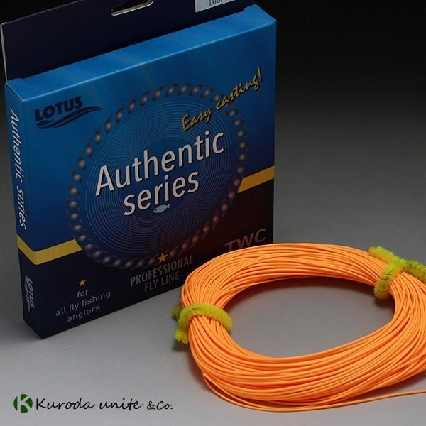 フライラインの定番LOTUS(ロータス)のAutenticシリーズ WF（ウェイトフォワードフローティング）オレンジです。初心者の1本目から上級者まで、フライキャスティングを存分にお楽しみ頂けます。種類：WF-1F・WF-2F・WF-3F・...