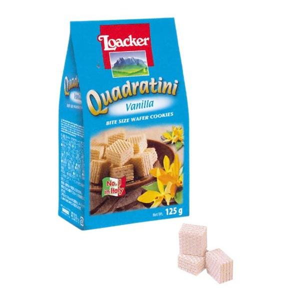 内容量 　：125g賞味期限：2026.10.商品説明：大人気のクアドラティーニの食べきりパック。ブルボン諸島の天然バニラを使用した、コクのある美味しさが自慢の本格風味。