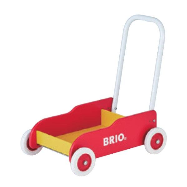 大好きなおもちゃを積んで歩いてみましょう。ハンドルの角度は2段階に調節可能。車輪回転の負荷も調節できます。