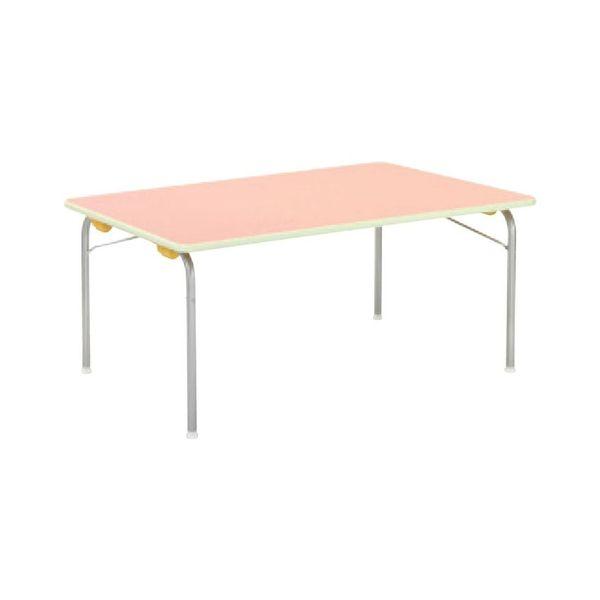 脚部にアルミニウムを採用し、軽量化をはかったテーブルです。裏面テーブルグリップ付。