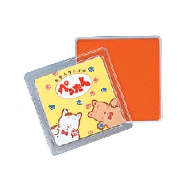 一般のゴム印はもちろん、手形やいも判などもらくに押せる、大型スタンプ台です。