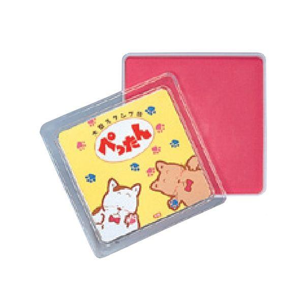 一般のゴム印はもちろん、手形やいも判などもらくに押せる、大型スタンプ台です。