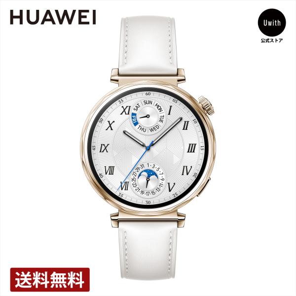 ■ブランド■ブランド：HUAWEI / ファーウェイ型番：JNA-B19-WHモデル：WATCH GT5 41mm■カラー■カラー：ホワイト■素材■ケース素材：ステンレススチールベルト素材：レザーストラップ■スペック■ディスプレイ：1.32...