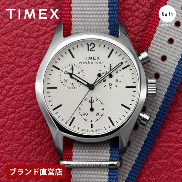 【発売日：2025年10月17日】■ブランド■ブランド：TIMEX / タイメックス型番：TW2Y15800モデル：Weekender New England Chronograph■カラー■文字盤カラー：ホワイト■素材■ケース素材：ステン...