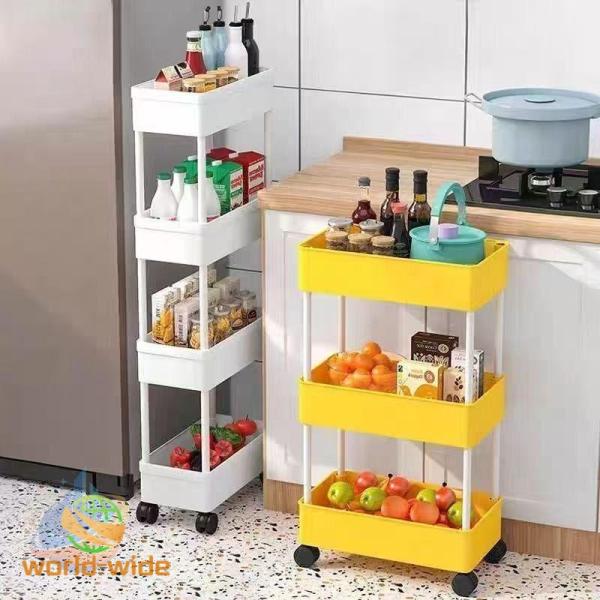 収納スペースの少ない場所で有効活用できるメッシュカートです。キッチンで保存食品、雑貨 小物などを収納したり、サニタリーでタオルや洗剤等を収納したり、様々なシーンで使用できます。スリムなカートですので、ちょっとした隙間の活用に便利です。工具不...