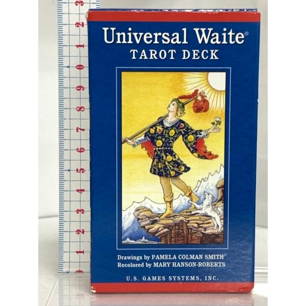 タロットカード78枚・説明カード2枚・説明書1冊・箱付き。箱にスレ、ヨレ、傷み、カードに多少のヨレ、多少のシミ、説明書にヨレ、があります。本を読むことに支障はございません。※注意事項※■商品・状態はコンディションガイドラインに基づき、判断・...