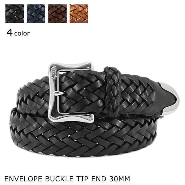 ジェイアンドエムデヴィッドソン J&amp;M DAVIDSON メンズ レディース メッシュベルト ENVELOPE BUCKLE TIP END 30MM BENT 0TP AN30 BLACK ブラック 999S NAVY ネイビー ...
