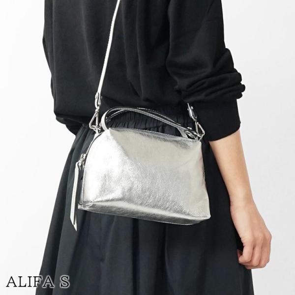 ジャンニキアリーニ GIANNI CHIARINI レディース ショルダーバッグ ALIFA S BS8145 VNCMET ARGENTO 359 ジャンニキャリーニ SMALL SIZE スモールサイズ アリファ 小物 ハンドバッグ ポ...