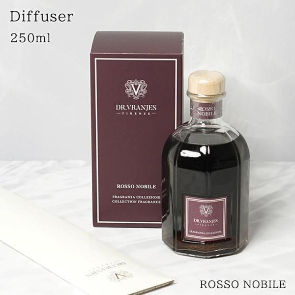 ドットール ヴラニエス Dr. Vranjes メンズ レディース ディフューザー FRV0016C ロッソ ノービレ ROSSO NOBILE ルームフレグランス ホームフレグランス リードディフューザー 250ml スティック付属 誕生...