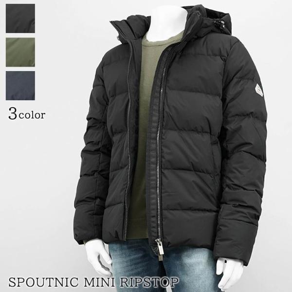 ピレネックス PYRENEX メンズ ダウンジャケット SPOUTNIC MINI RIPSTOP HMY022 BLACK ブラック 0009 DEEP KHAKI カーキ 3170 DEEP INK ネイビー 4161 スプートニック ...