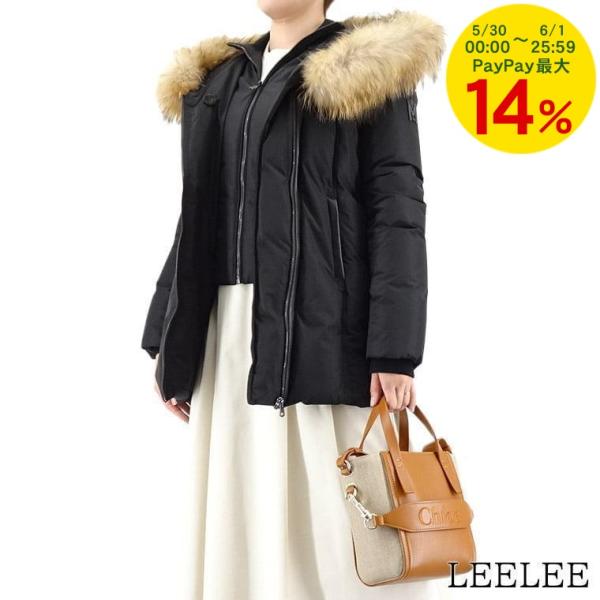 マッカージュ MACKAGE KIDS キッズ ダウンコート LEELEE F ブラック BLACK リーリー ダウン アウター シングルジップ ファー取り外し可能 レディース 大人着用可能Item Dataブランド：MACKAGE（マッカ...